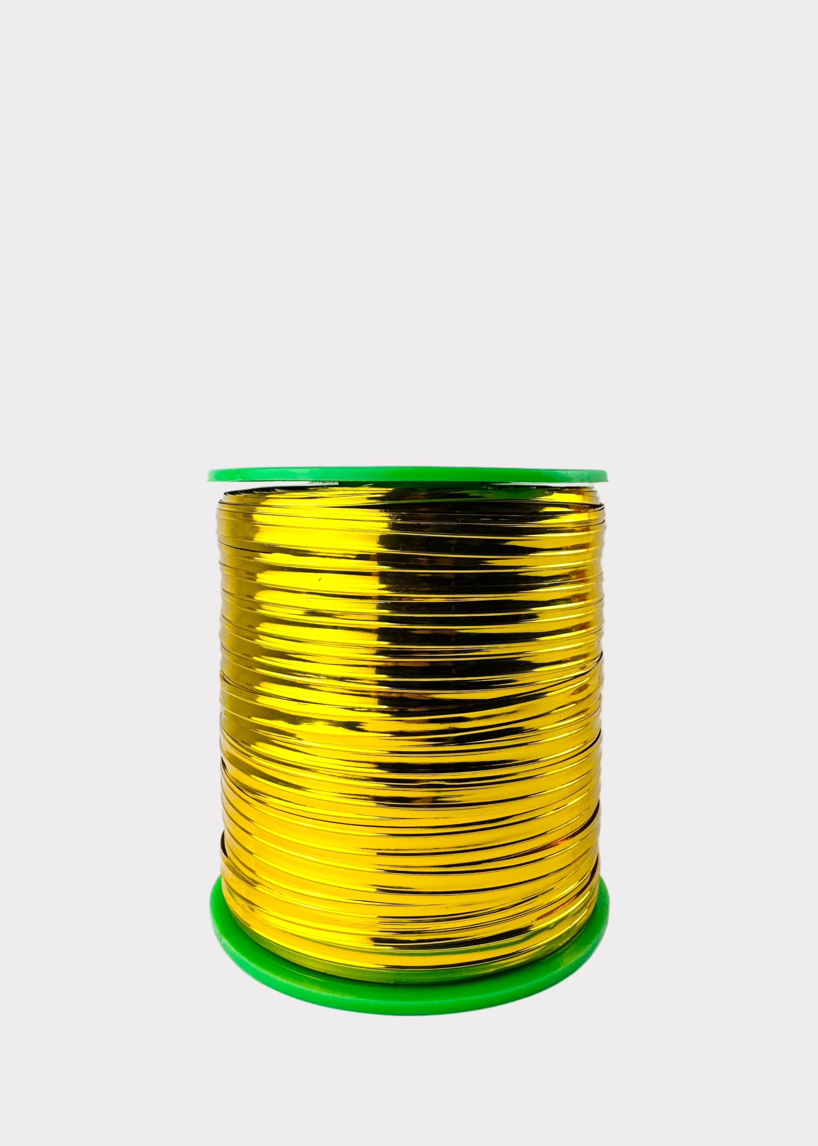 Gold Metallic Twist Tie Roll – Double Wire Gift & Packaging Tie – Rainbow